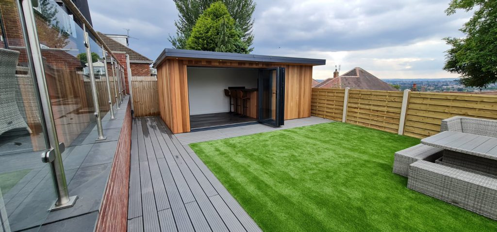 Composite Decking Nottingham | Rainworth Garden Buildings
